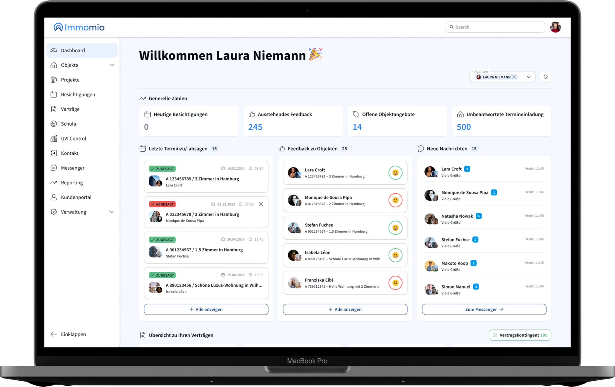 360° für Vermieter - Immomio