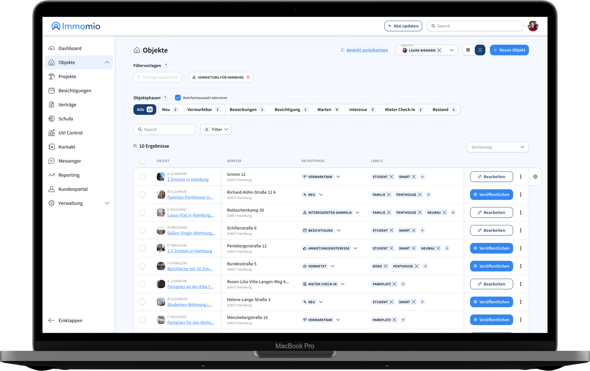 360° für Vermieter - Immomio