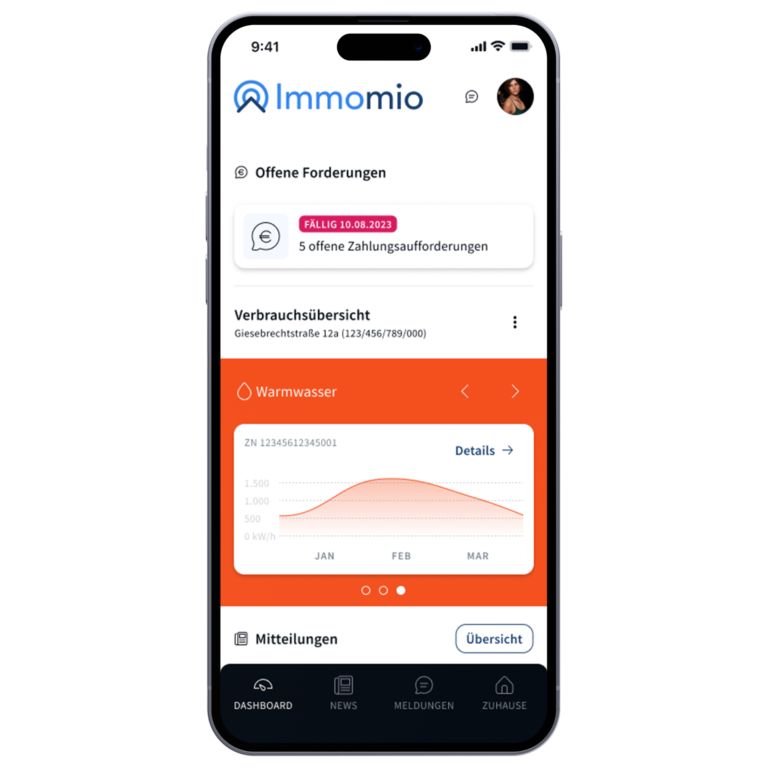 Mieterportal & Mieterapp - Immomio